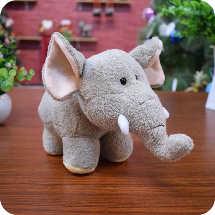 Cartoon Elephant Stuffed Animal Soft Toy, 6 Inch